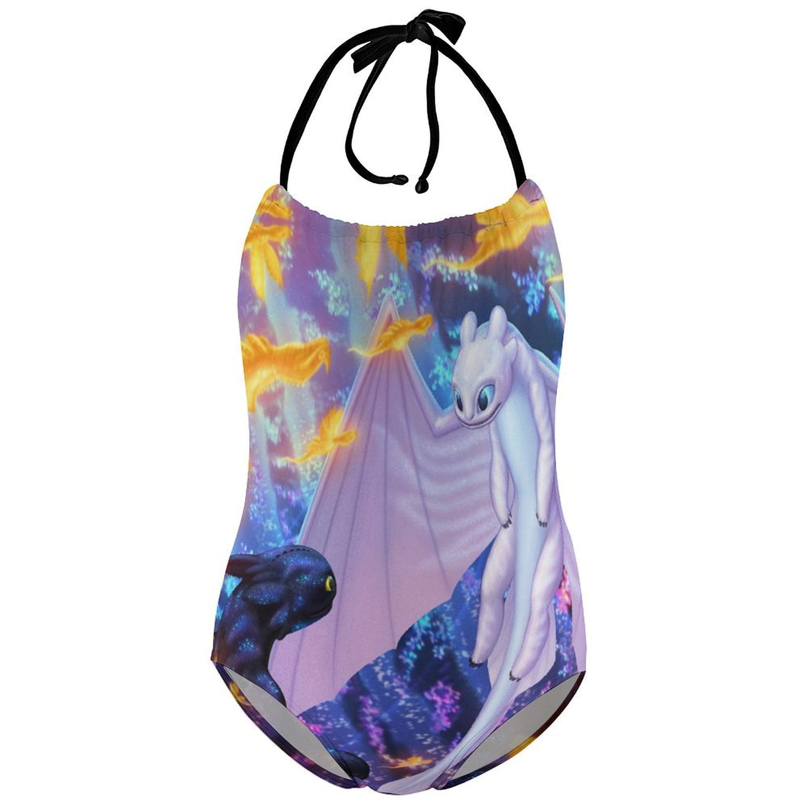 How to Train Your Dragon Toothless Girl's Swimsuit One-piece Summer ...