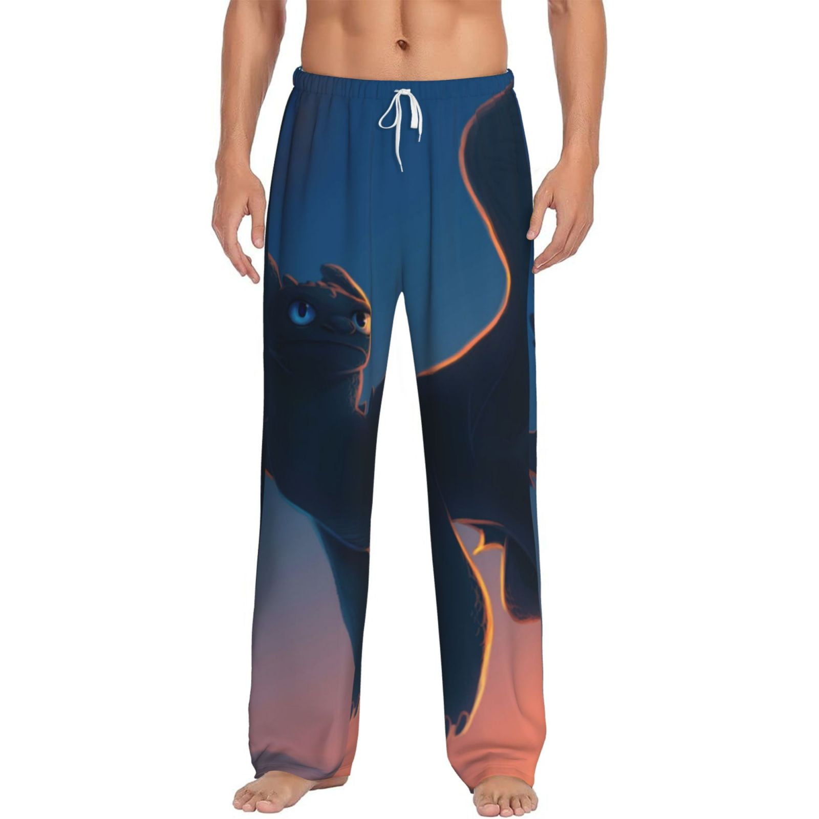 How to Train Your Dragon Toothless Men's Pajama Pants With Pockets ...