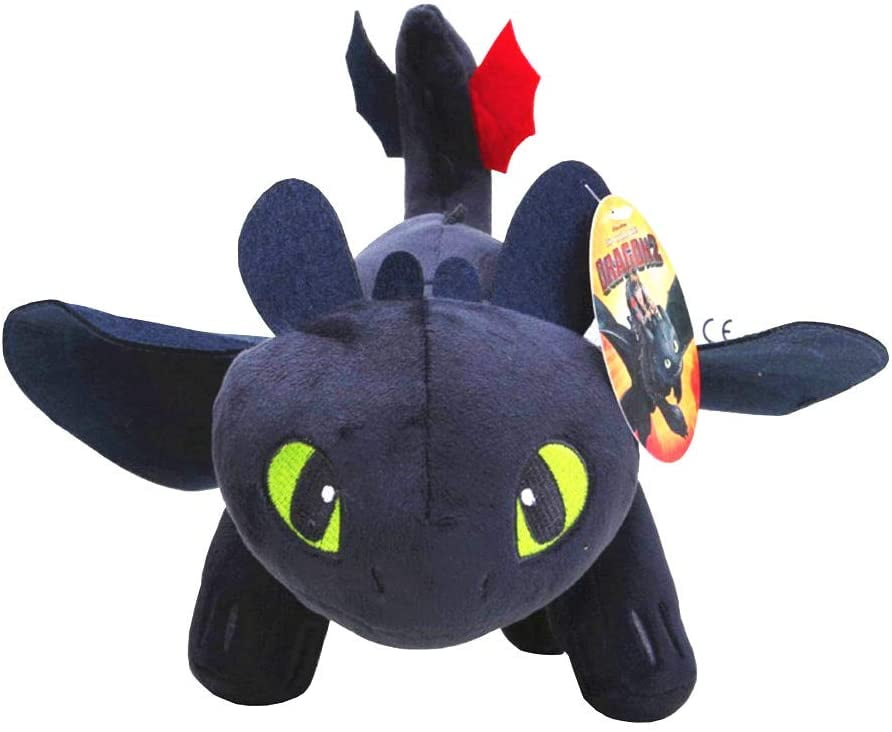 How to Train Your Dragon Toothless Night Fury Stuffed Animal Plush Doll ...