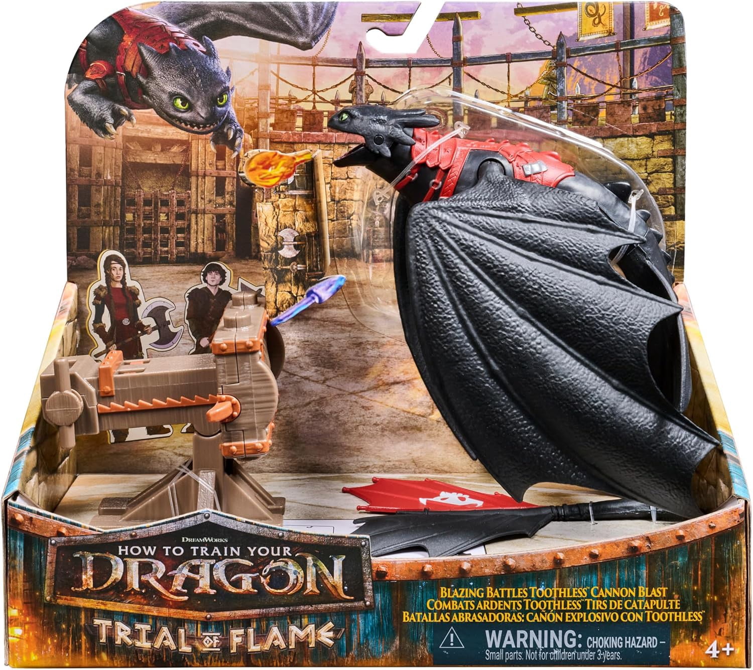 How to Train Your Dragon Trial of Flame Blazing Battles Toothless ...
