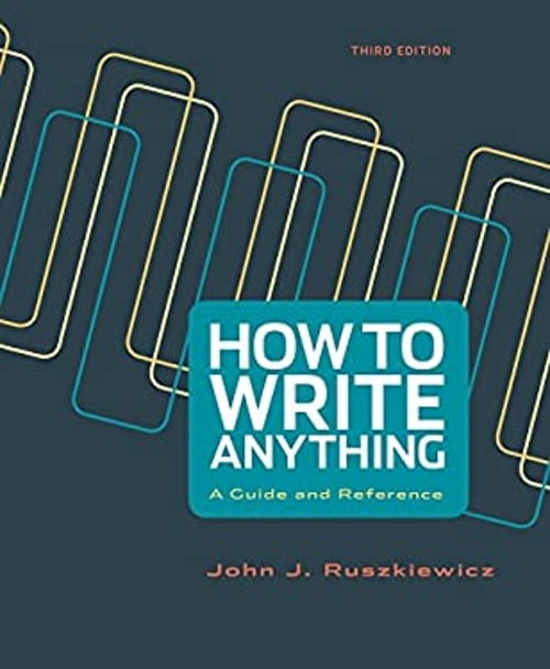 Pre-Owned How to Write Anything: A Guide and Reference - Walmart.com