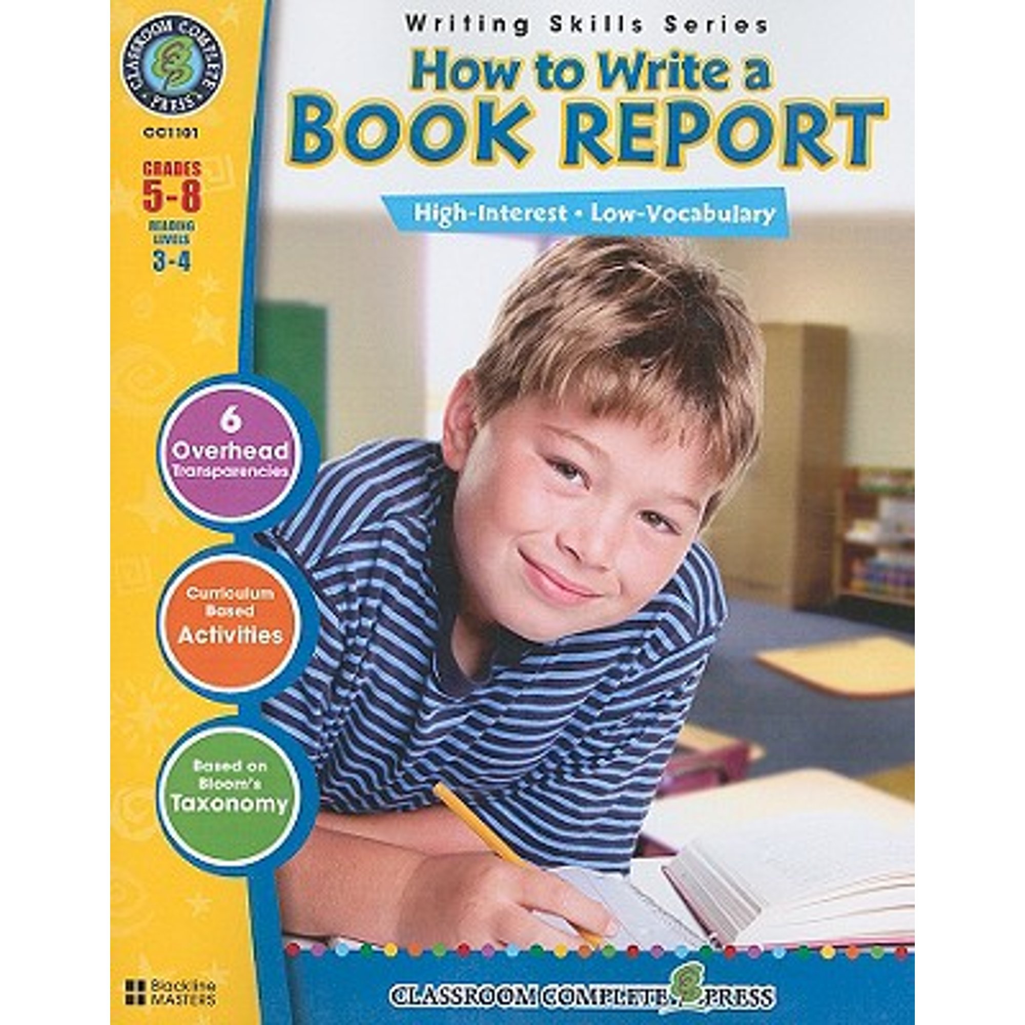 Pre-Owned How to Write a Book Report, Grades 5-8 [With 6 Overhead ...