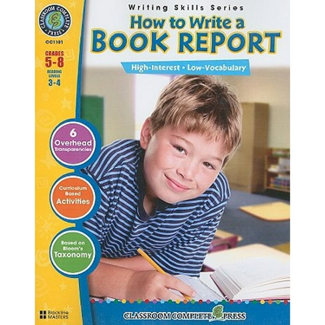 Pre-Owned How to Write a Book Report, Grades 5-8 [With 6 Overhead ...