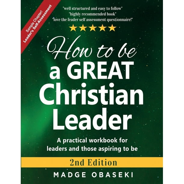 How to be a GREAT Christian Leader : Leaders Self-Assessment (Sample ...