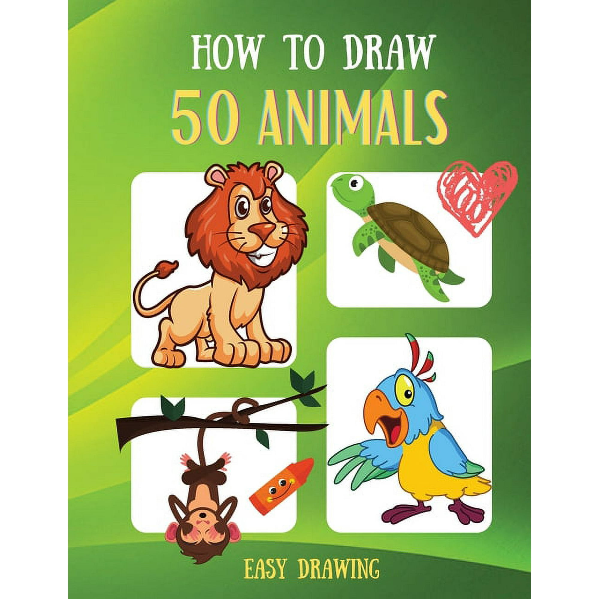 Easy Drawings For Kids About Animals