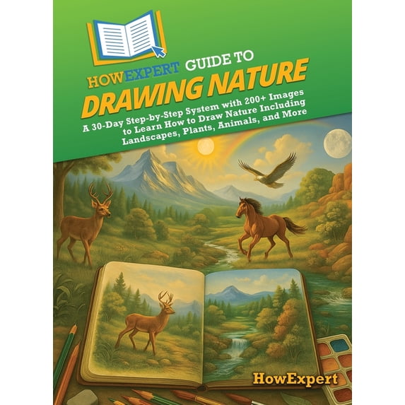 HowExpert Guide to Drawing Nature: A 30-Day Step-by-Step System with ...