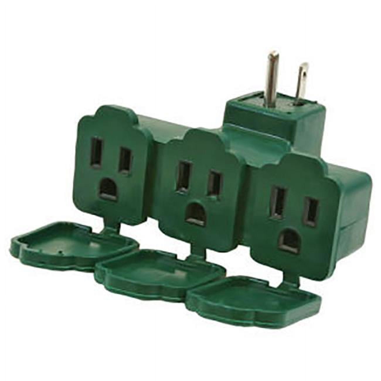 Howard Berger 30HDWO-B 3-Outlet Outdoor Adapter - 12-3 Gauge - Walmart.com