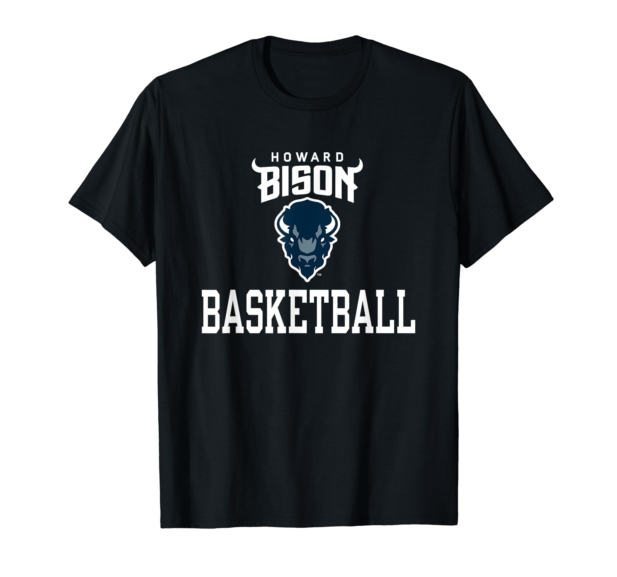 Howard Bison Basketball Icon Logo Officially Licensed T-Shirt - Walmart.com