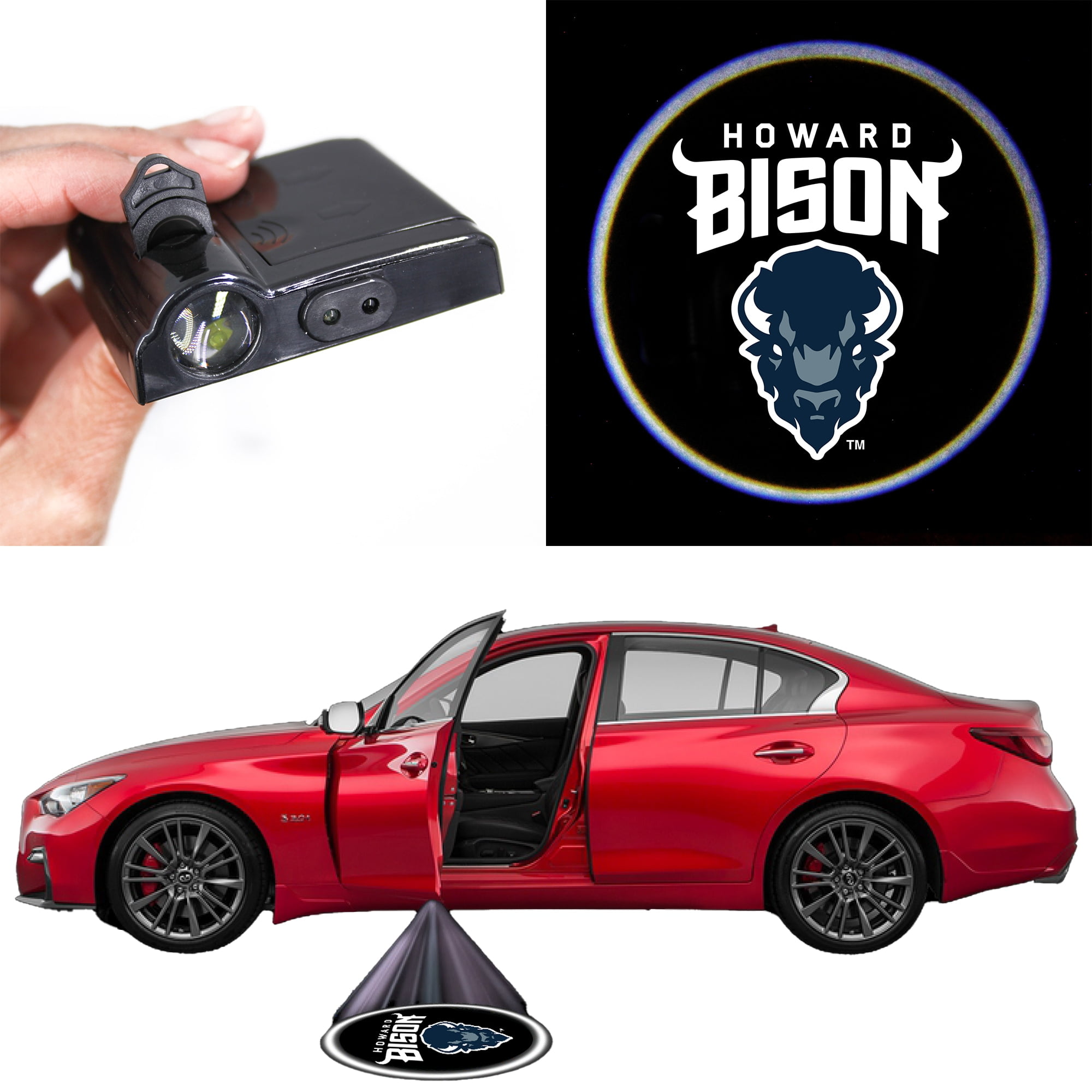 Howard Bison Car Door Light - Walmart.com