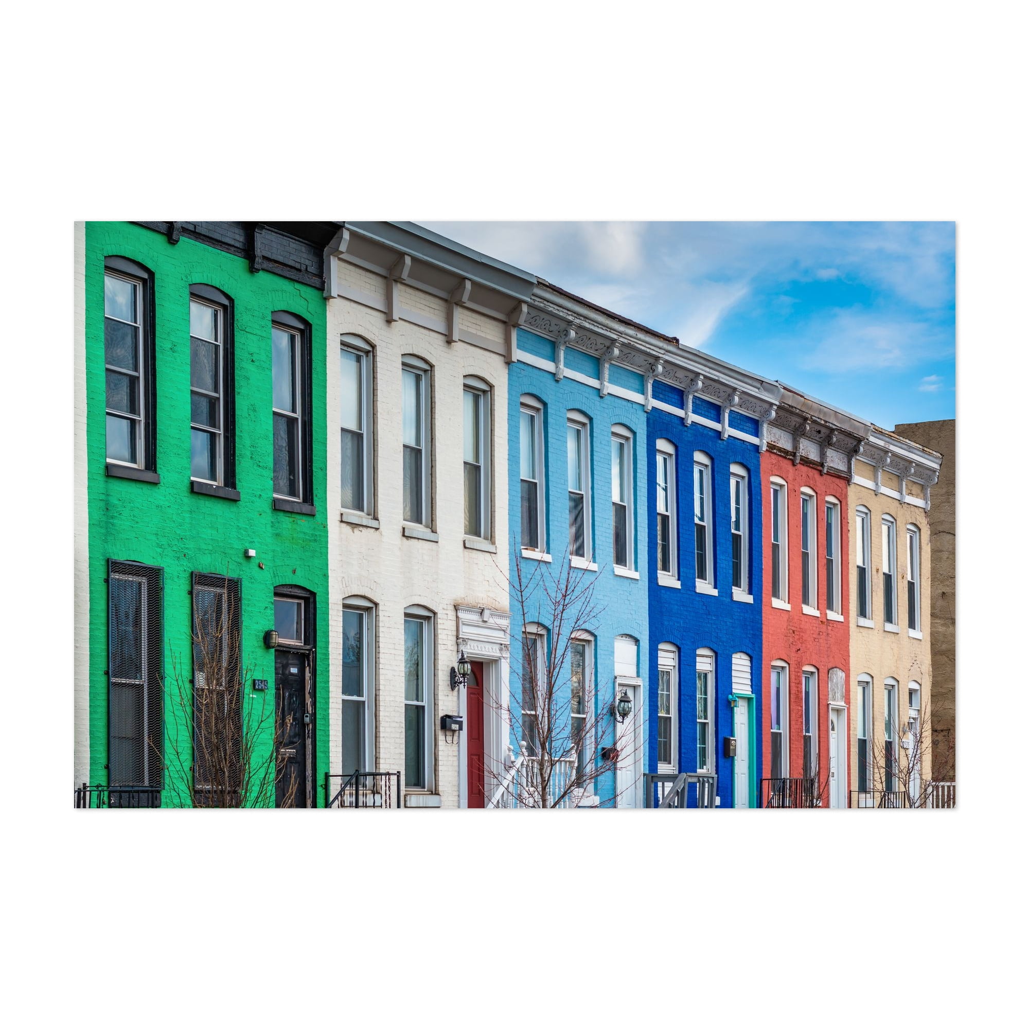 Howard Colors - Baltimore Maryland Photography Unframed Wall Art Print ...