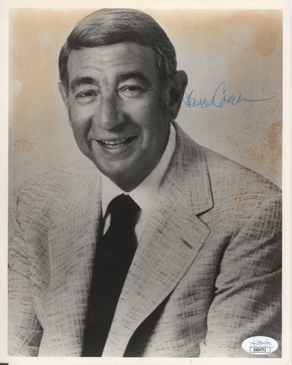 Howard Cossell Signed Autographed 8X10 Photo Legendary Broadcaster JSA ...