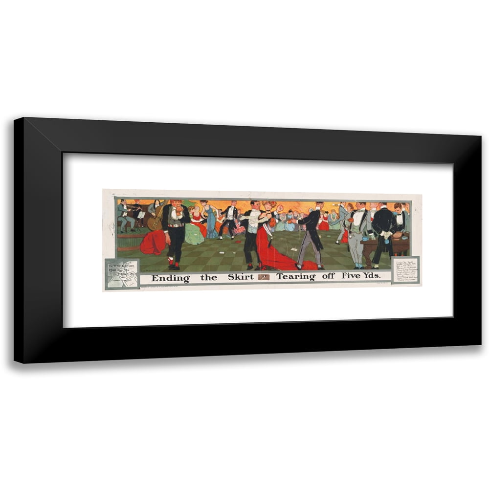 Howard Crosby Renwick 24x10 Black Modern Framed Museum Art Print Titled ...