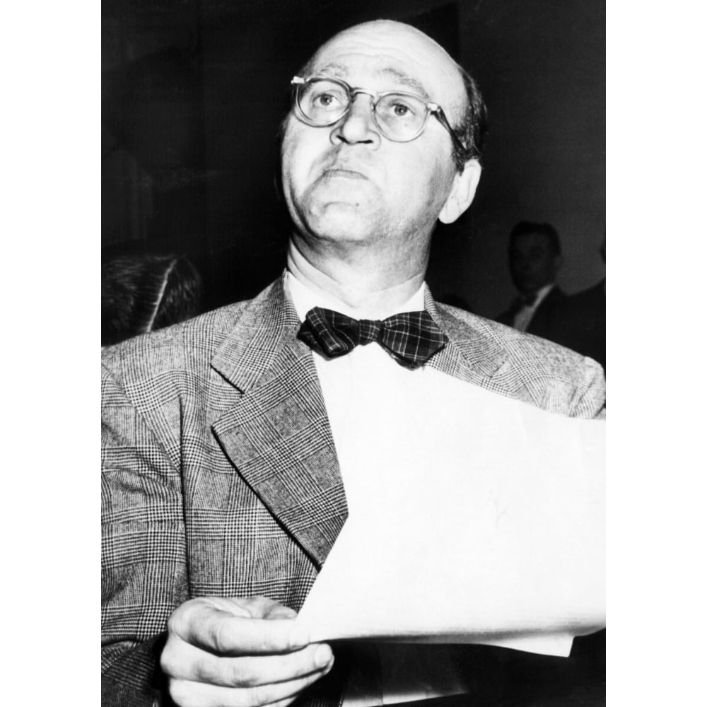 Howard Da Silva Refuses To Answer Questions Before The House Un ...