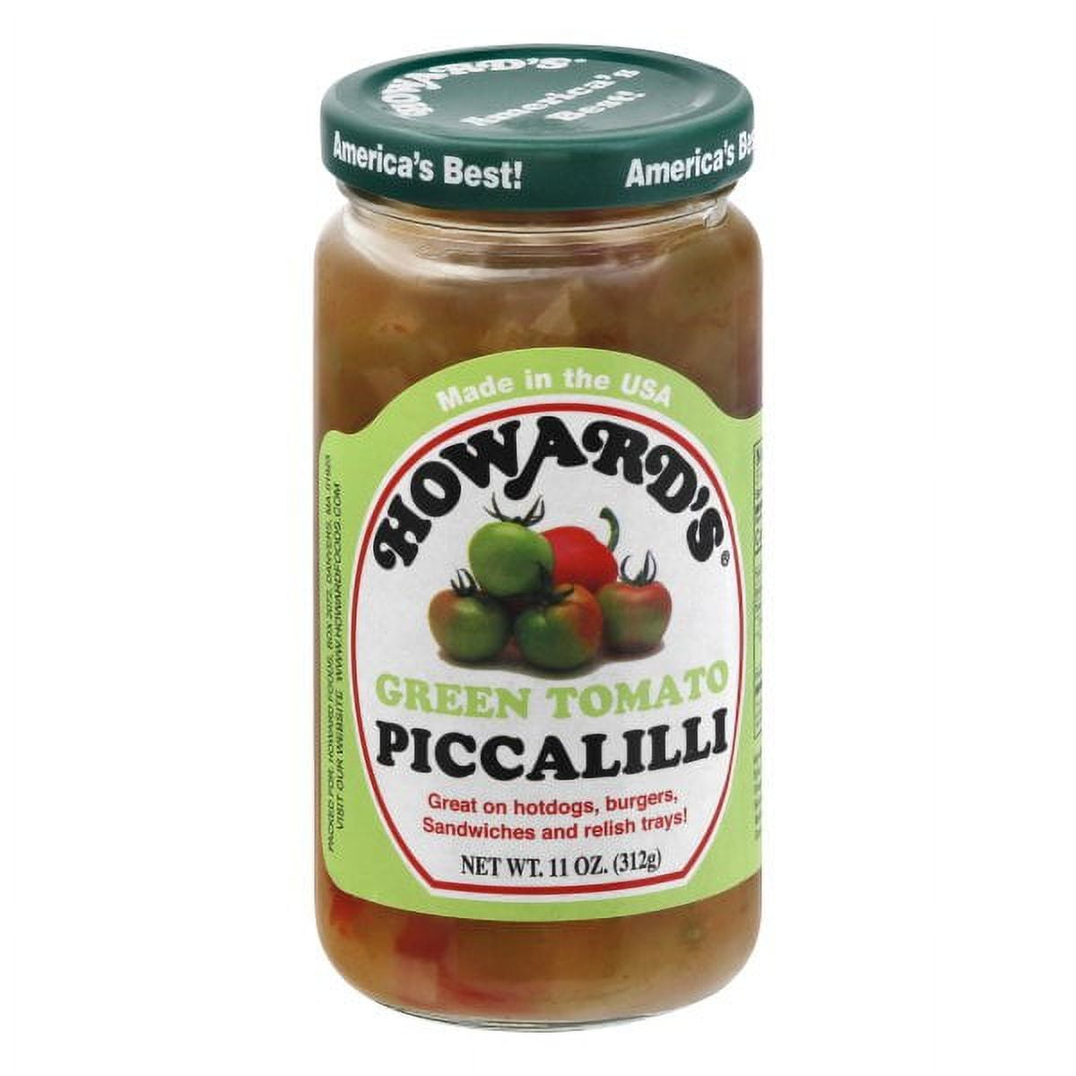 Howard Foods Green Tomato Relish, 11oz - Authentic Southern Style ...