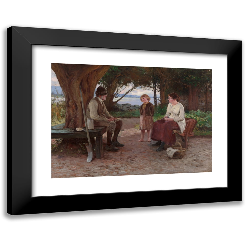 Howard Helmick 18x14 Black Modern Framed Museum Art Print Titled - The ...