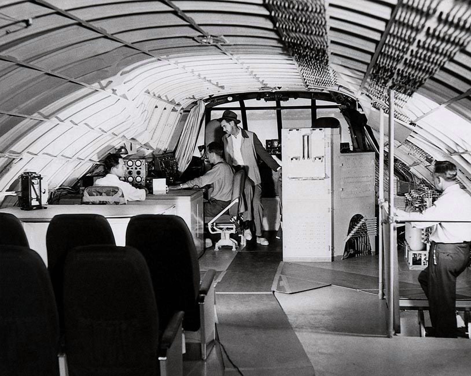 Howard Hughes Piloting H-4 Hercules Spruce Goos - 12x18 Inch Laminated ...
