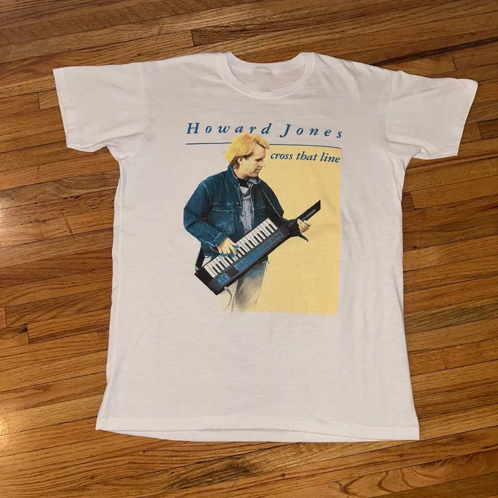 Howard Jones Cross That Line Tour 1989 Shirt - Walmart.com