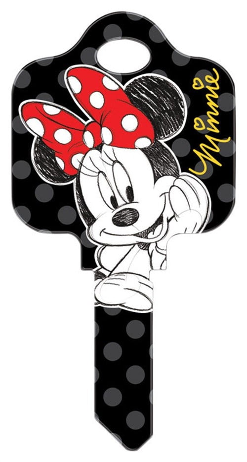 Howard Keys House Key Disney Sc1 Minnie Mouse Case of 5 - Walmart.com