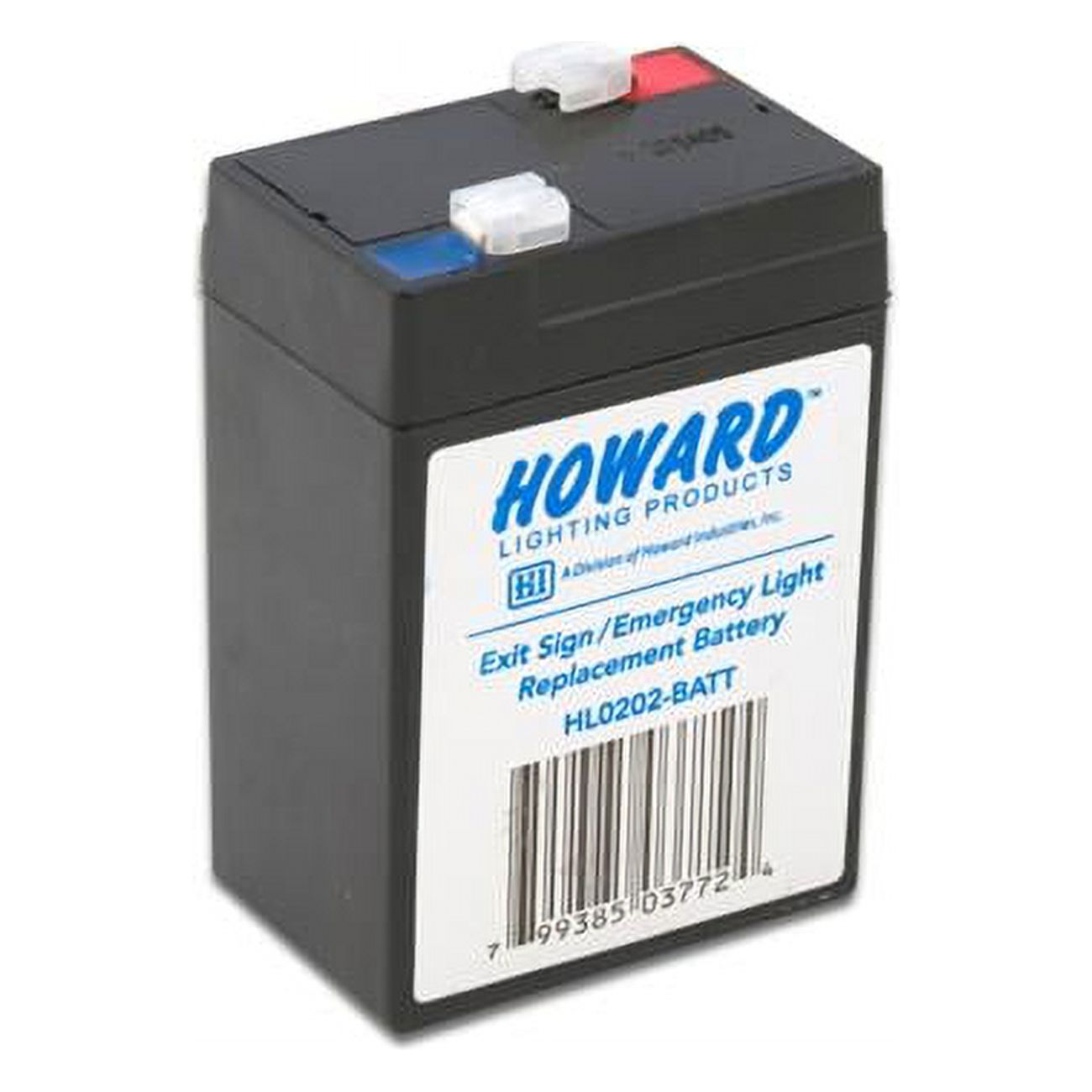 Howard Lighting Exit Sign Rechargable Battery - Black - Walmart.com