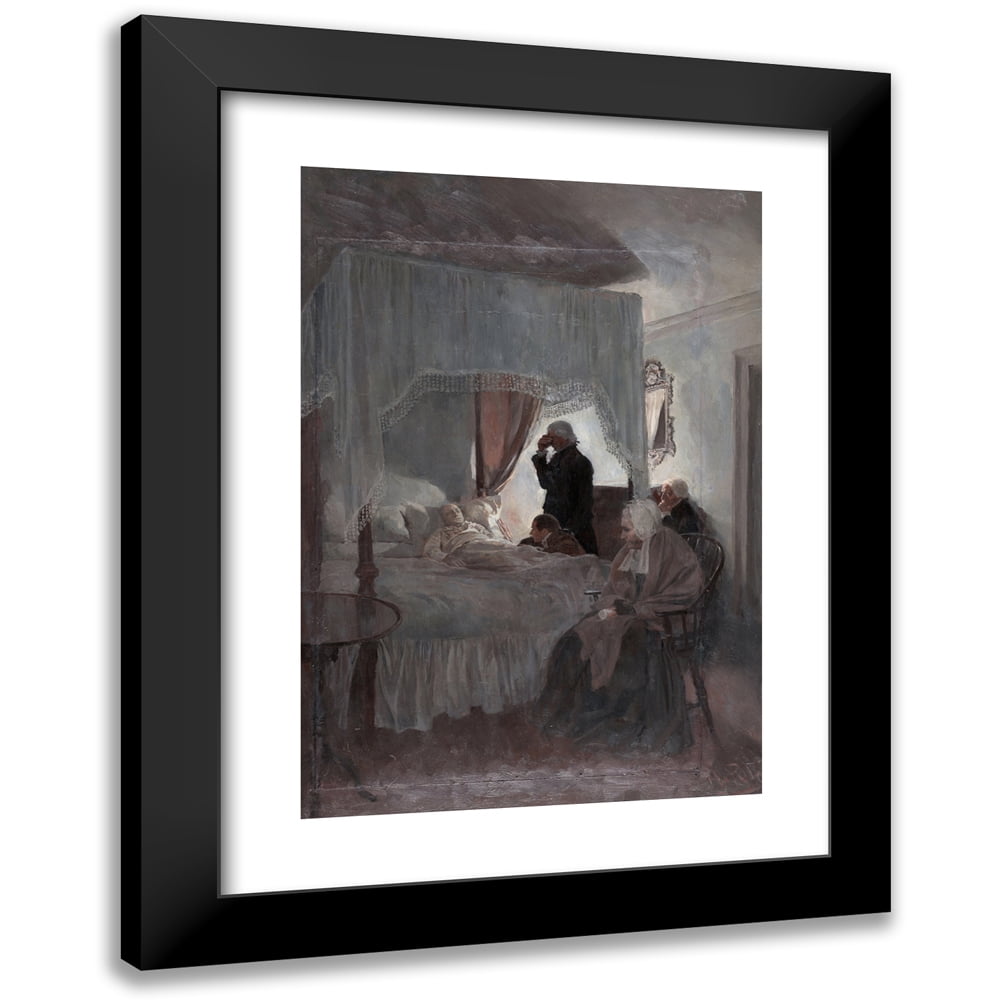Howard Pyle 11x14 Black Modern Framed Museum Art Print Titled - Death ...