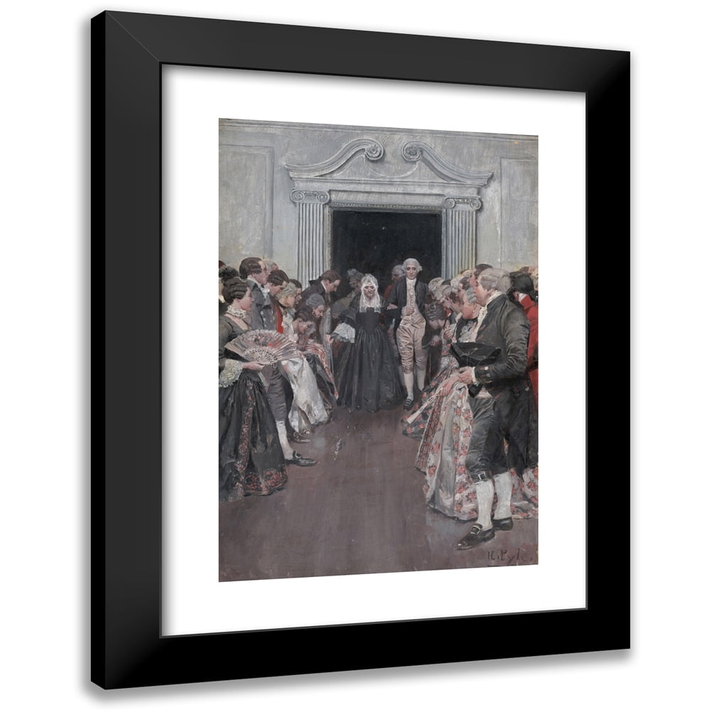 Howard Pyle 11x14 Black Modern Framed Museum Art Print Titled ...