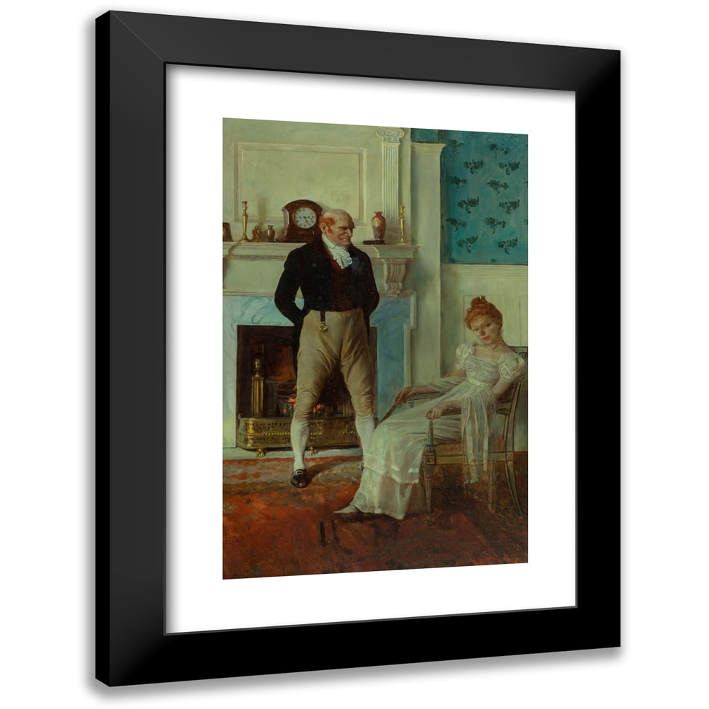 Howard Pyle 17x24 Black Modern Framed Museum Art Print Titled - Becky ...