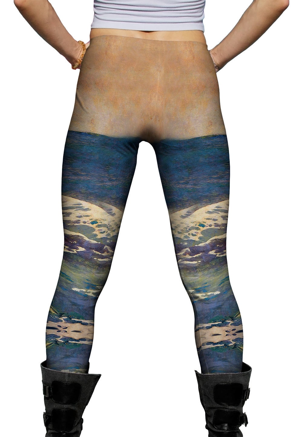 Howard Pyle The Mermaid 1910 Leggings - Walmart.com
