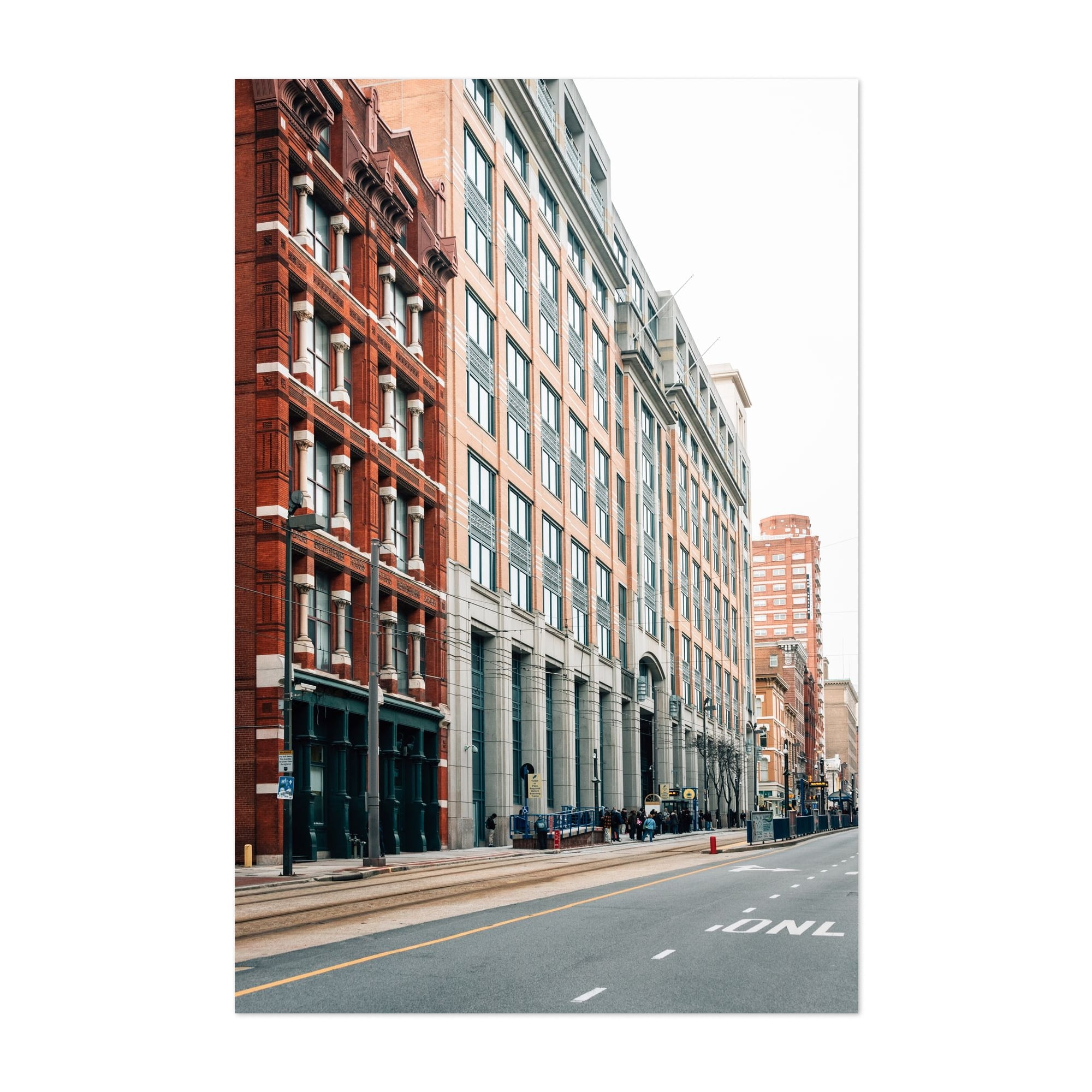 Howard Street - Baltimore Maryland Photography Architecture City Street ...