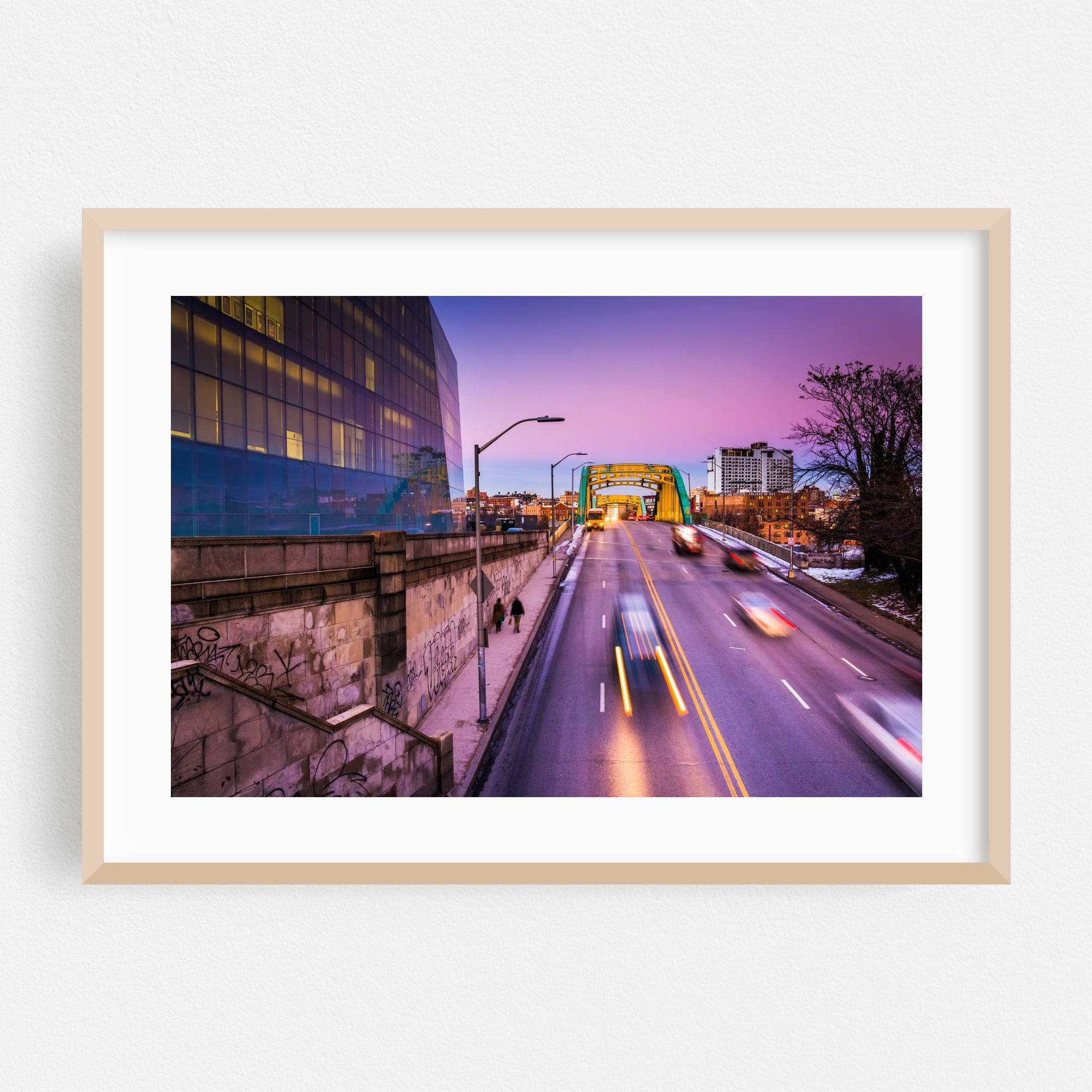 Howard Street Twilight - Baltimore Maryland Photography Bridge City ...