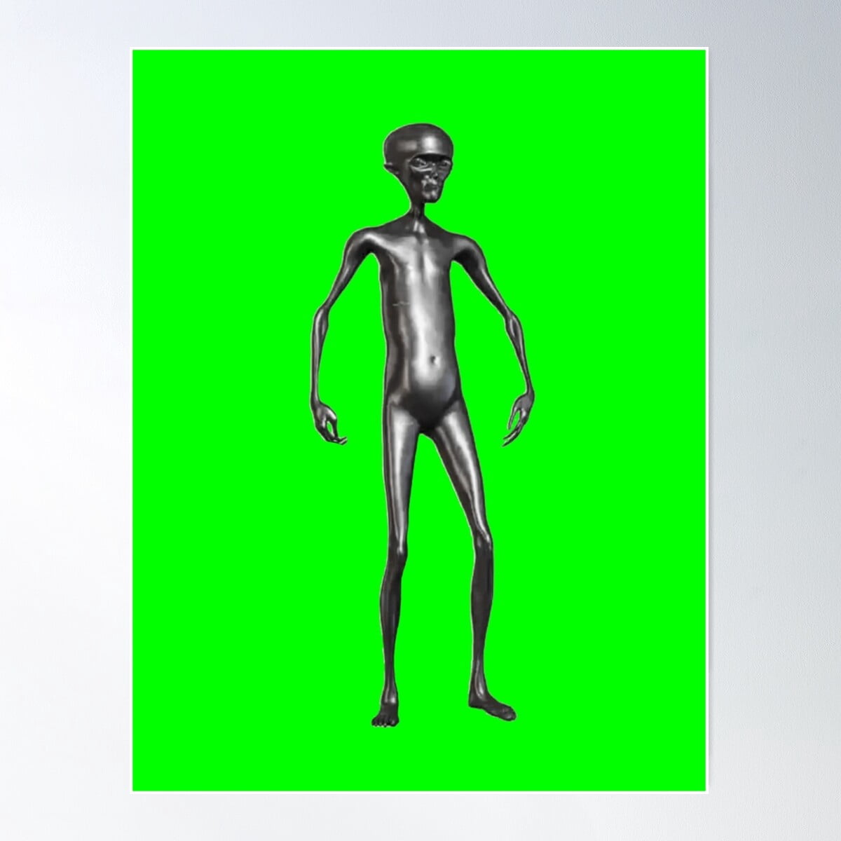 Howard The Dancing Alien Shirt Poster Wall Art, Modern Wall Decor For ...