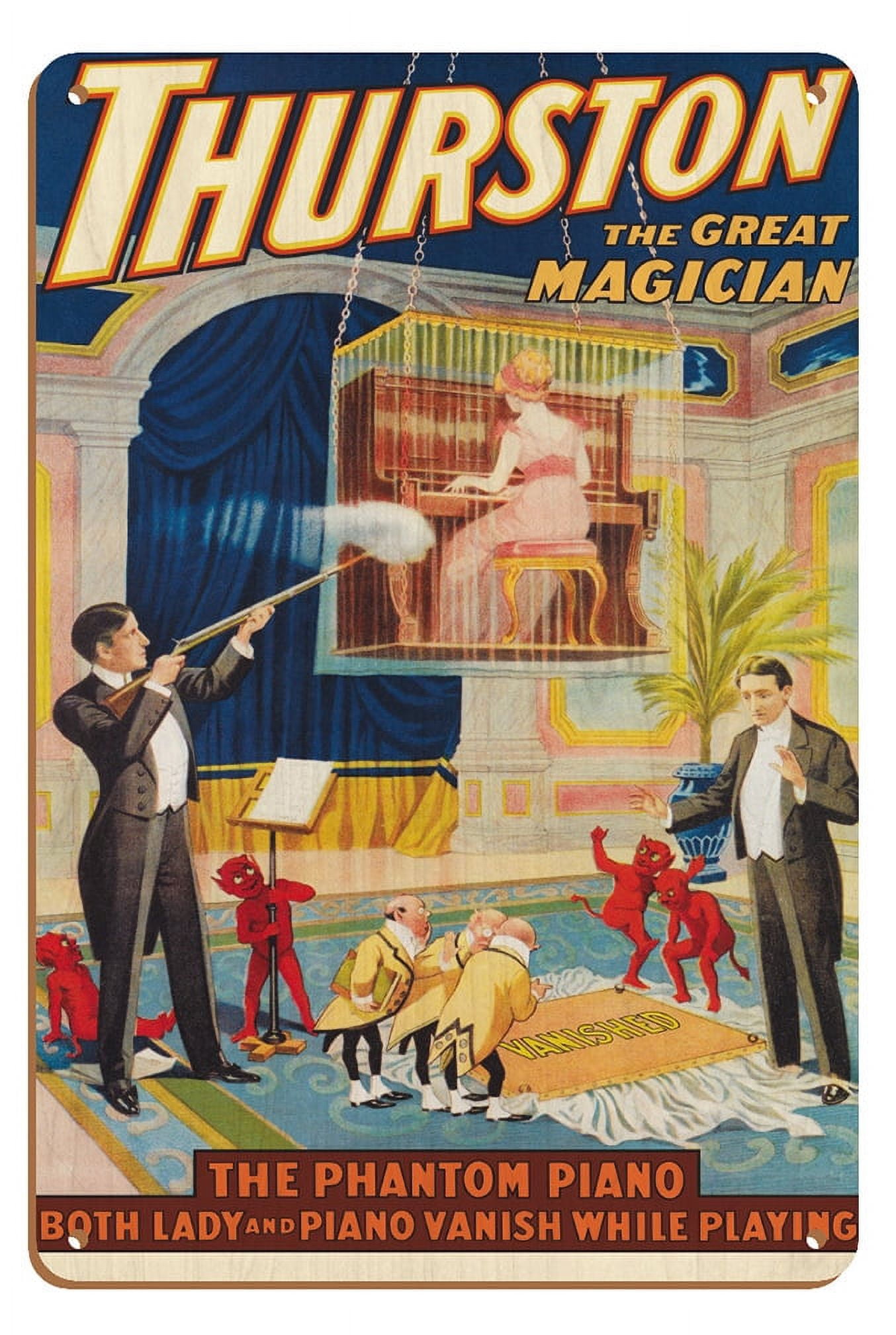 Howard Thurston The Great Magician - The Phantom Piano - Vintage Magic ...