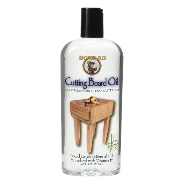 Howard Cutting Board Oil, Food Grade Mineral Oil Butcher Block BBB012 ...