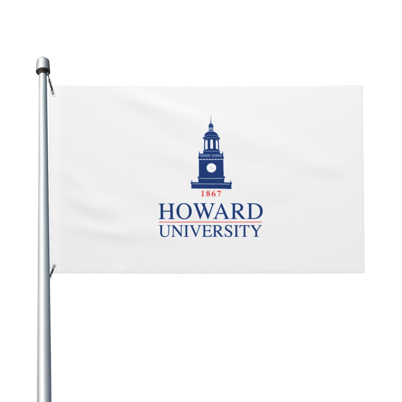 Howard University 3x5 Ft Flag Double Sided Indoor Outdoor Double ...