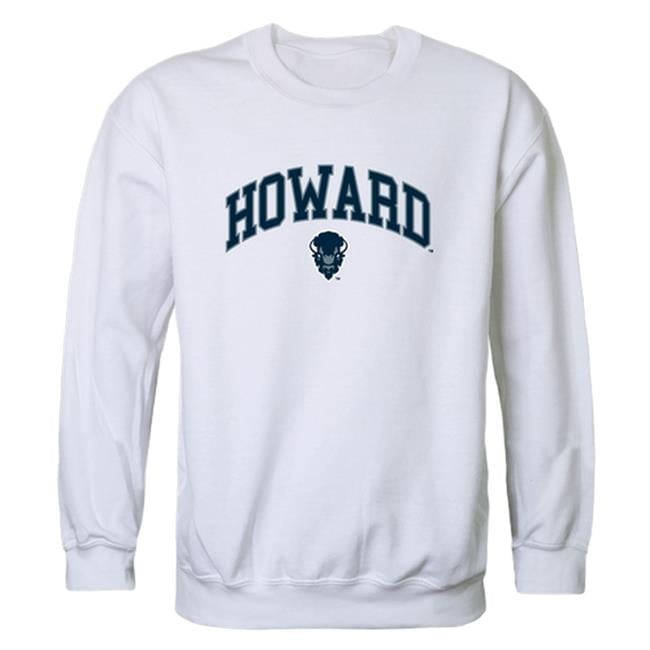 Howard University Campus Crewneck T-Shirt, White - Extra Large ...