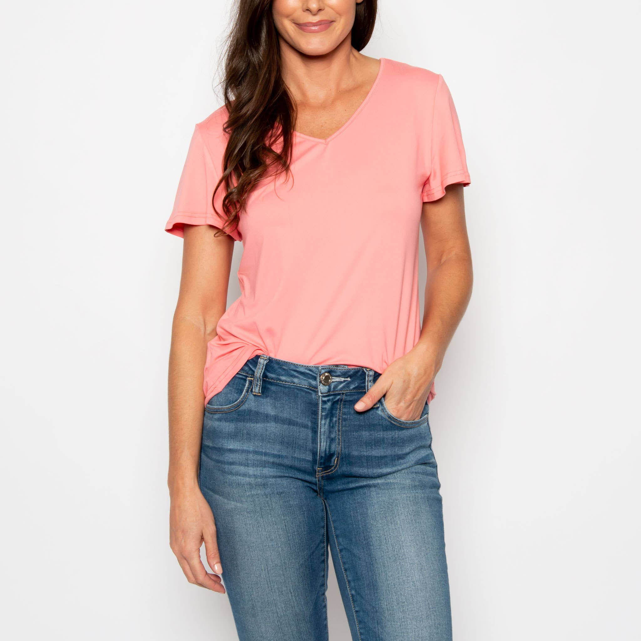 Howard's Giselle V-Neck Top - Walmart.com