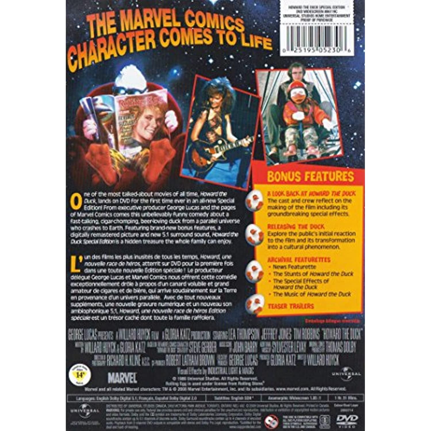 Pre-Owned - Howard the Duck (Special Edition) (DVD) - Walmart.com