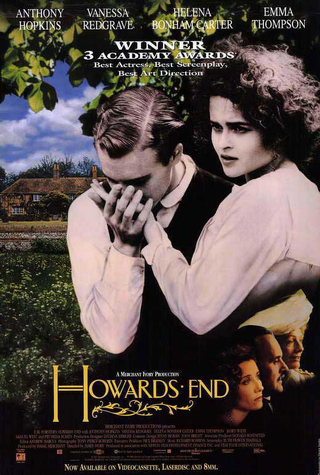 Howards End POSTER (27x40) (1992) - Walmart.com
