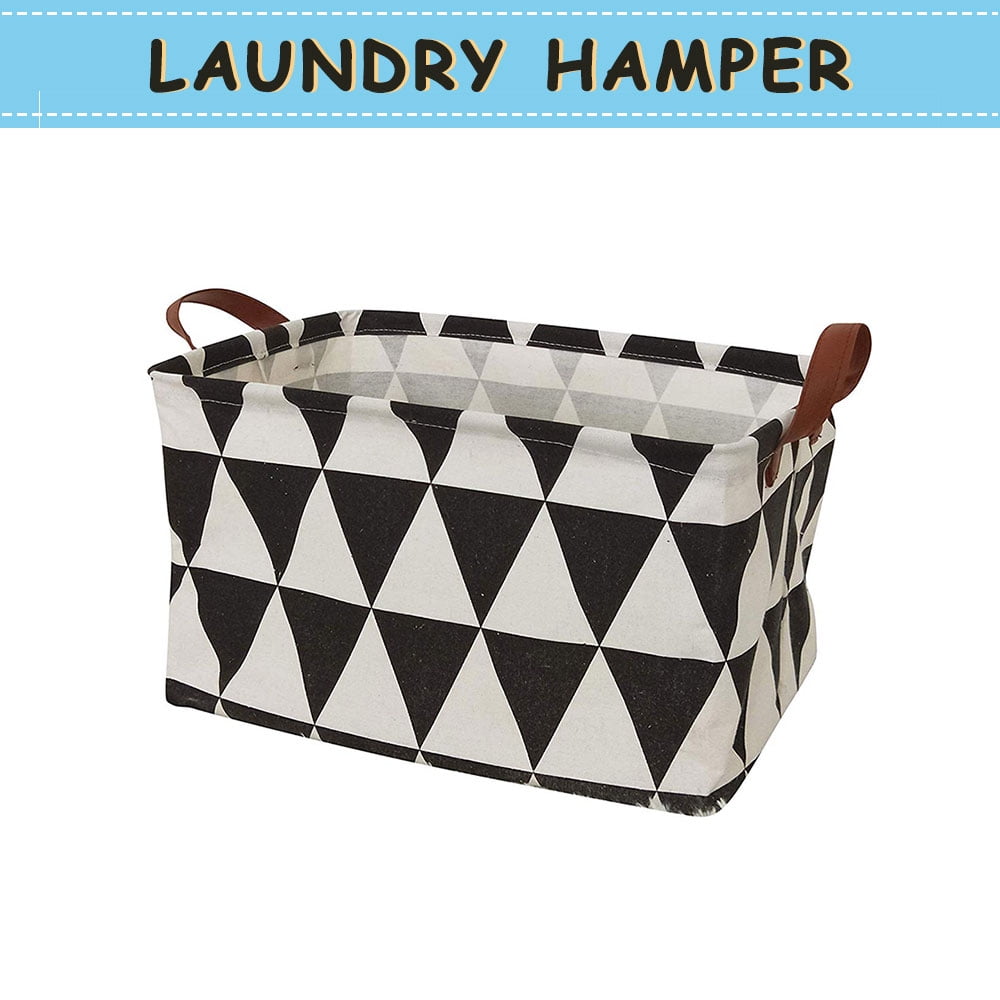 Howarmer Rectangle Large Storage Baskets, Collapsible Waterproof Bins ...