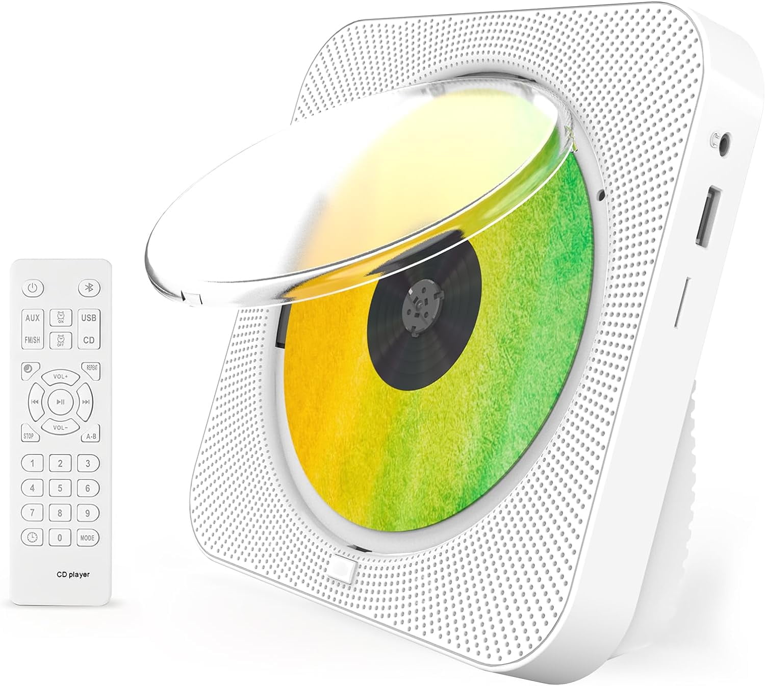 Howduoyu Bluetooth CD Player Portable - Small CD Player for Home with ...