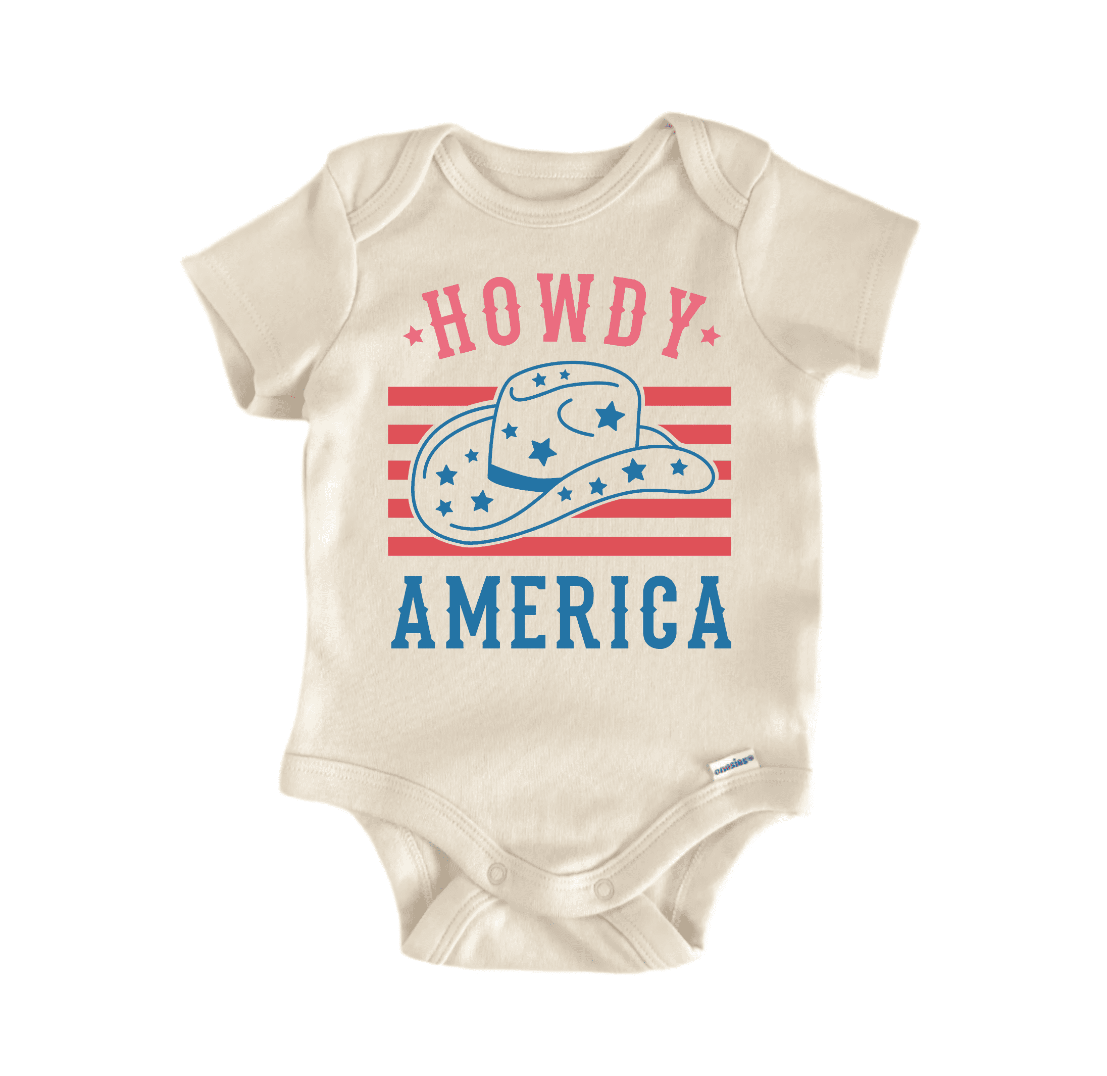 Howdy America July 4th - Baby Boy Girl Clothes Infant Bodysuit Funny ...