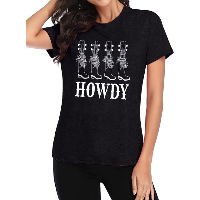 Howdy Cowgirl Shirt Women Western Vintage Country Southern Graphic Tops ...