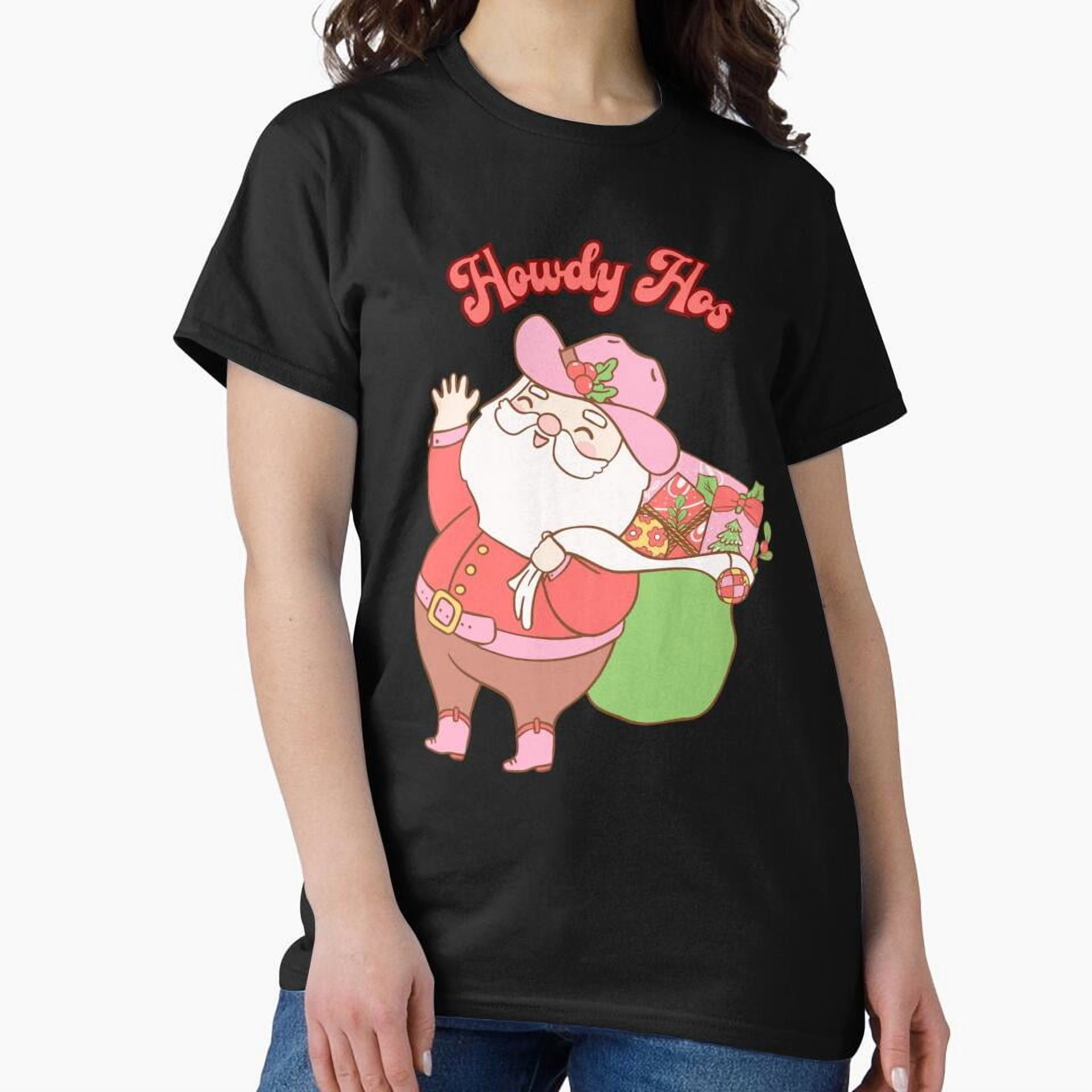 Howdy Hos Classic Funny Cowboy Slang Holiday Tee Style 3 Unisex T-Shirt ...