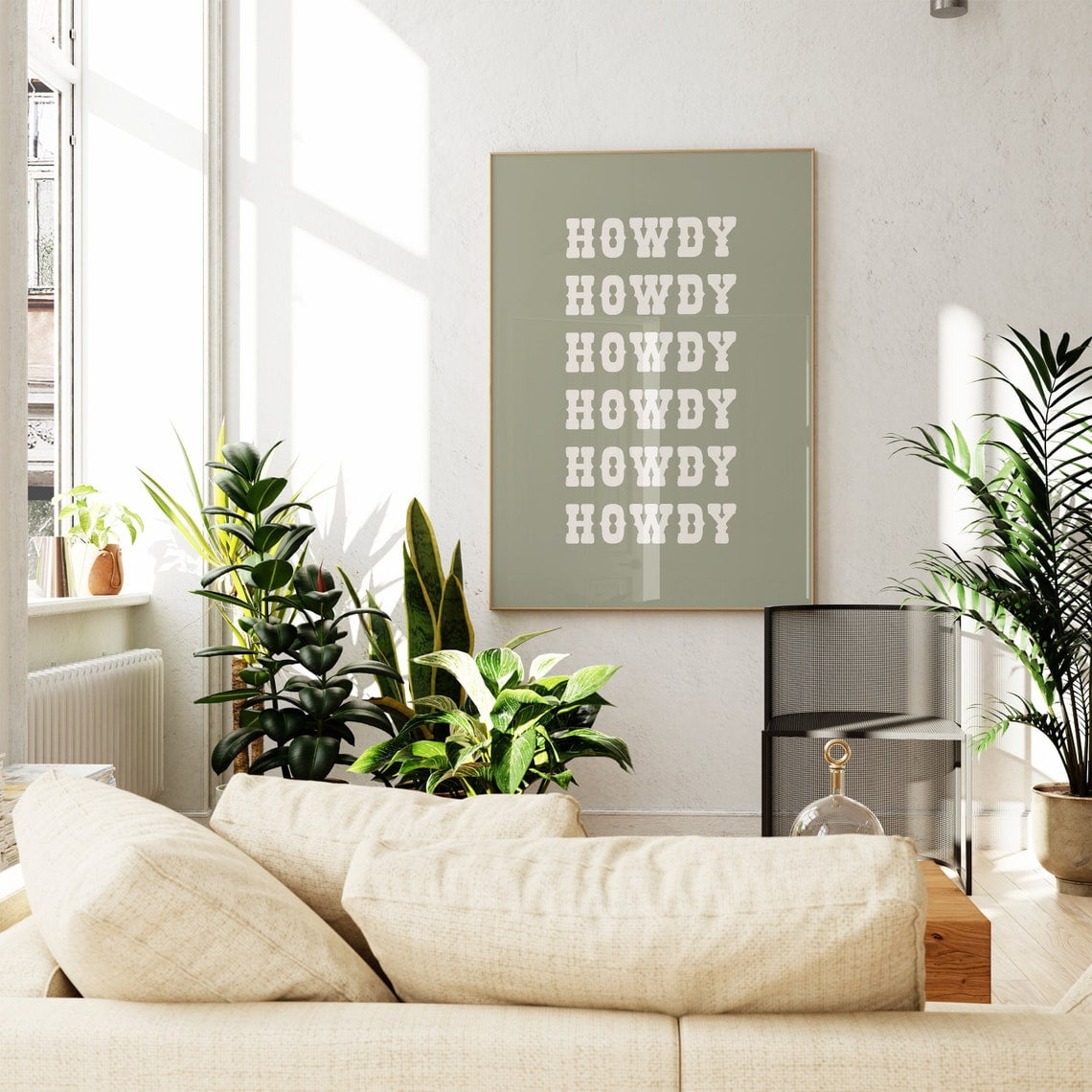 Howdy Poster // Howdy Wall Art, Cowboy Prints, Cowgirl Poster, Dorm ...