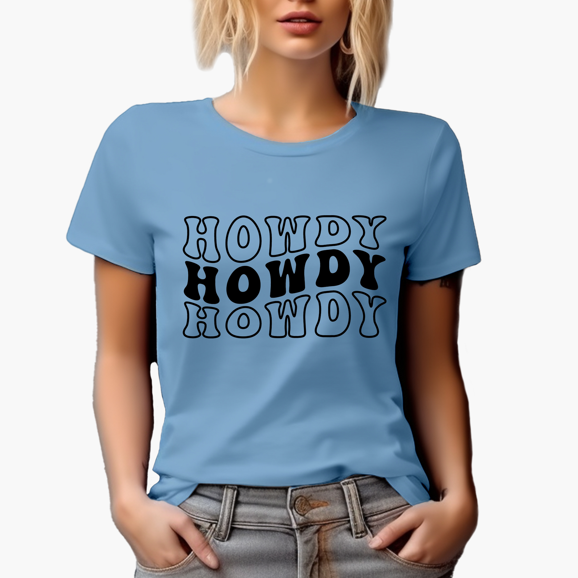 Howdy, Short for How Do Ye, Hello or Greeting Expression, Groovy Retro ...