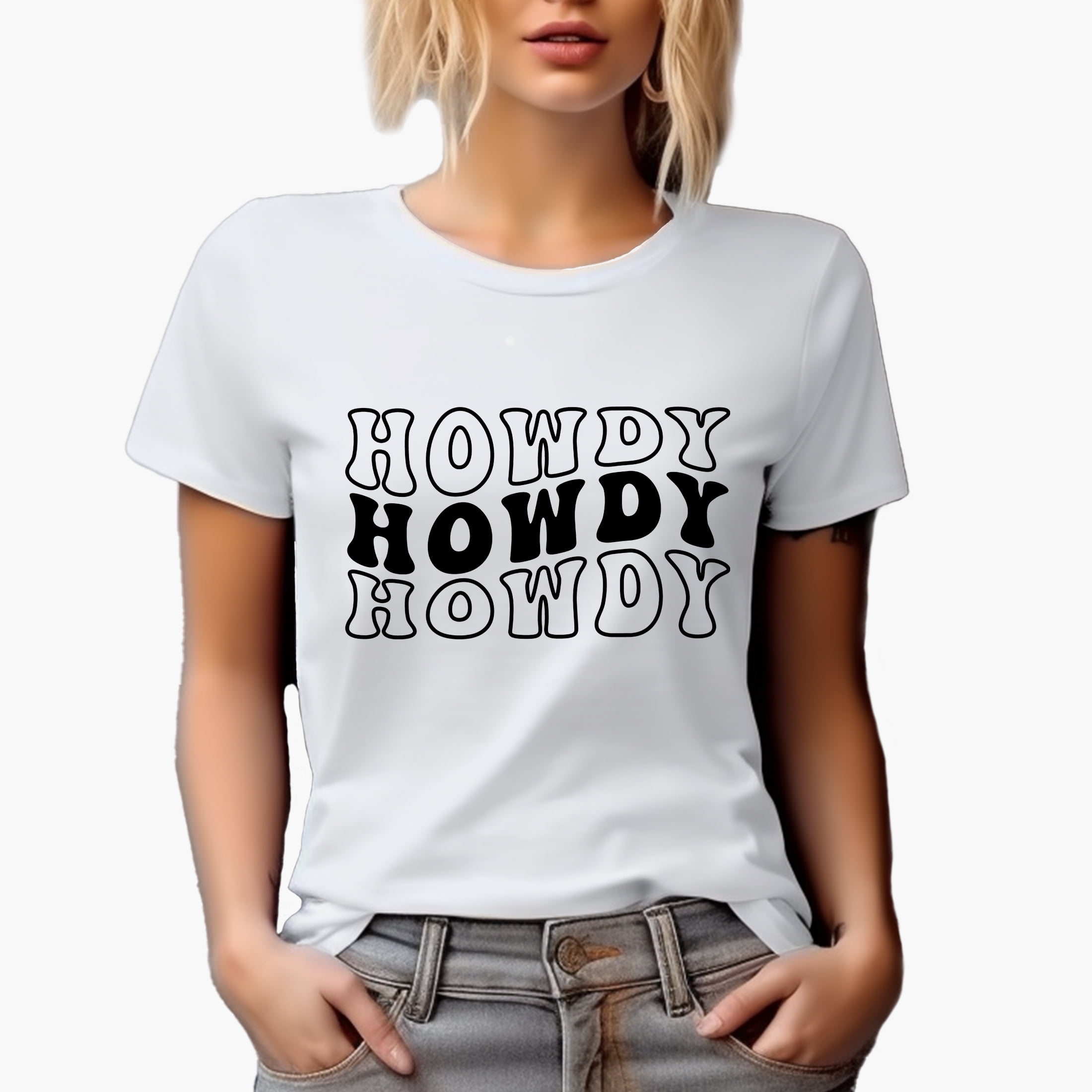 Howdy, Short for How Do Ye, Hello or Greeting Expression, Groovy Retro ...