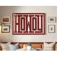 Howdy Typography Western Ranch Poster, Poster Home Decor, Poster Only ...