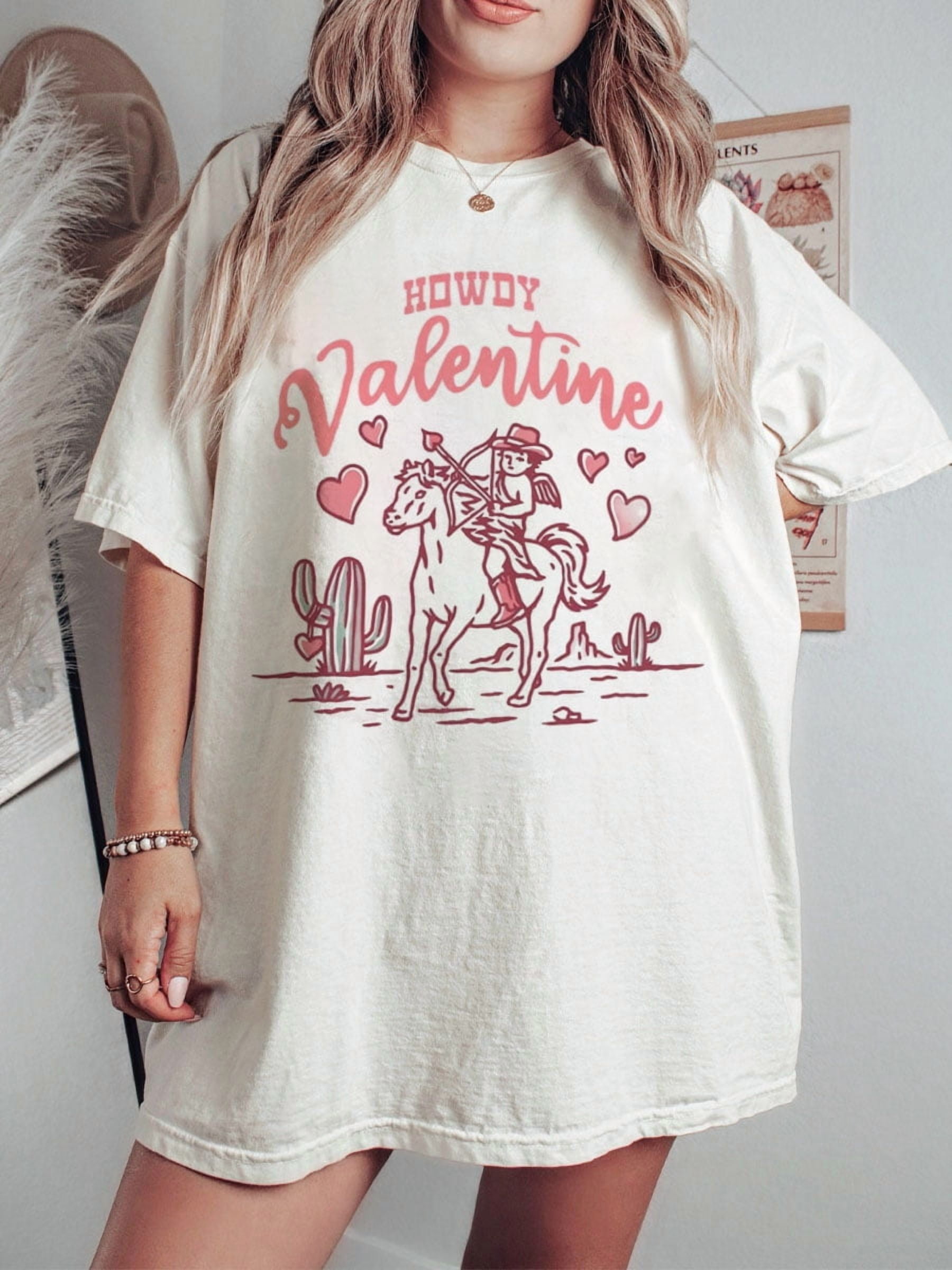 Howdy Valentine T Shirt - Walmart.com