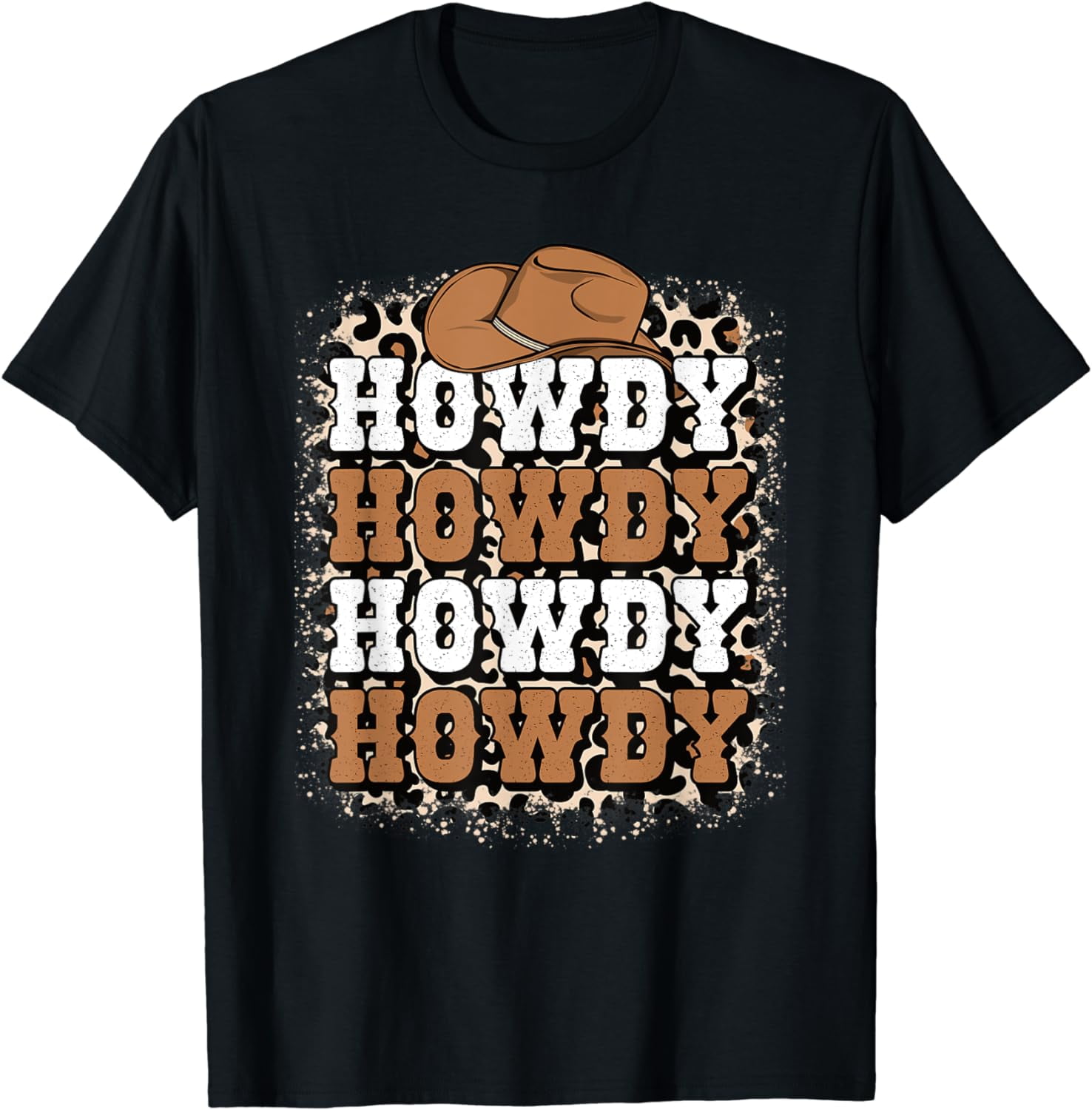 Howdy Western Country Cowgirl Cowboy Texas Rodeo T-Shirt - Walmart.com