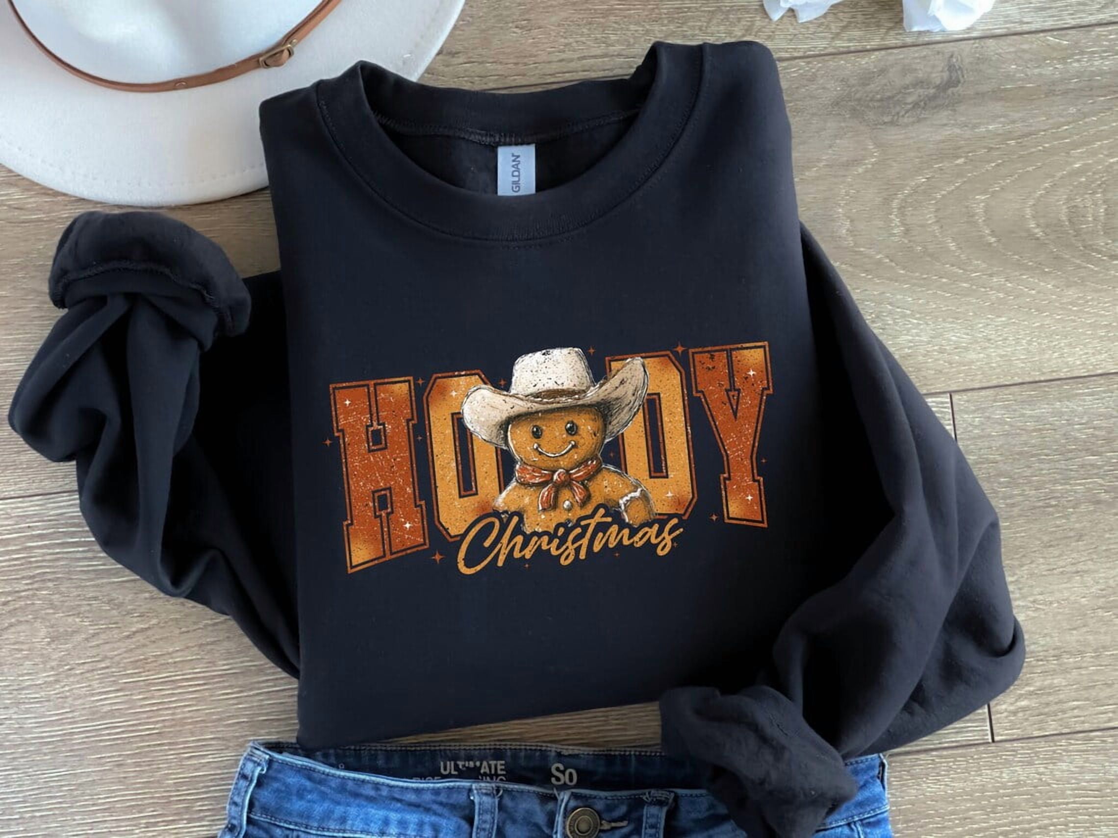 Howdy season Gingerbread Sweatshirt, Western season Shirt, Cowboy ...