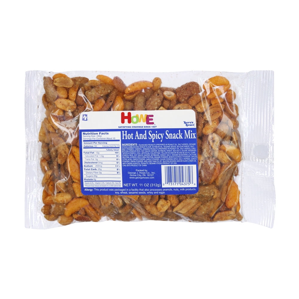 Howe Cajun Mix Trail Mixes, 9 oz, Bag - Walmart.com